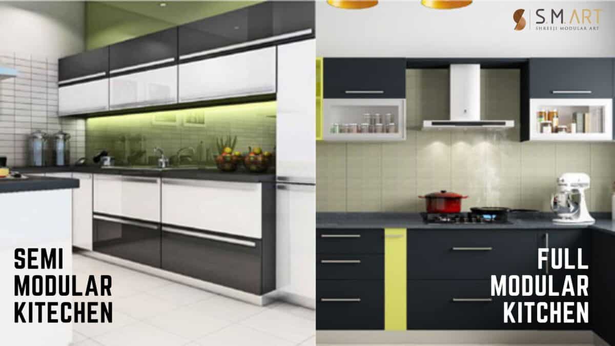 Semi Modular Vs Full Modular Kitchen - Shreeji Woodcraft Blog